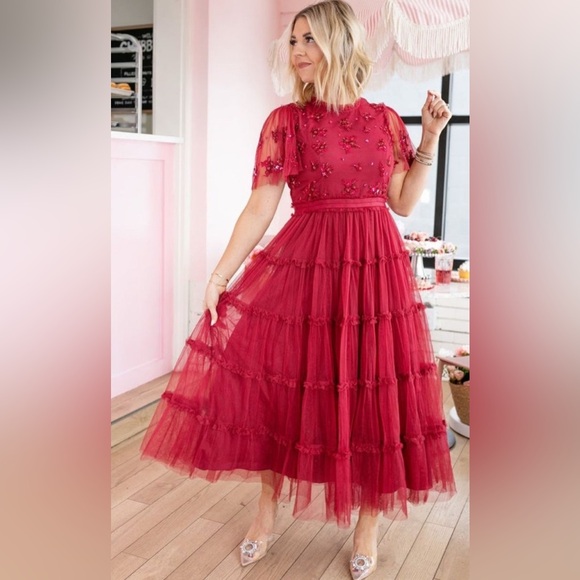 Ivy City Co | Dresses | Ivy City Co Red Anastasia Dress | Poshmark